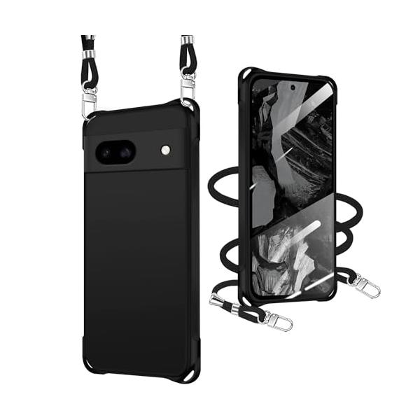 ブラック/Pixel 8A/-・Size:Pixel 8AColor:ブラック・対応機種スピーカーとポートに対応した精確なカット加工と、押しやすいボタン設計により、機能性がしっかり保たれます。・実用・縄掛けケースショルダーストラップ付き、取...