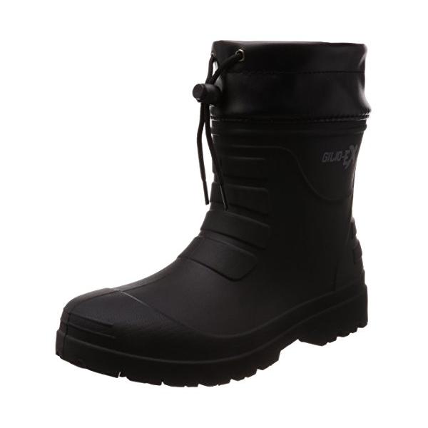 エアーラバーブーツショート men's・ブラック 25.5~26.0 cm 3E 6435・・Size:25.5~26.0 cm 3EColor:ブラック・軽くてやわらかな発泡ゴムを使用したフィット性の高いレインブーツです。・片足約330g...