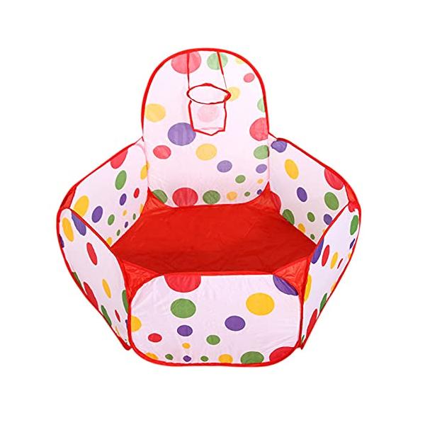 カジュアルピンク/120cm/-・?大容量：約120cm* 60cm * 75cm 広々としたインテリアスペースはボールストレージやプレイ（ゲームボールを含まない）に使用できます，サイズは2人の子供の贈り物に適しています。・?安心できる材質...