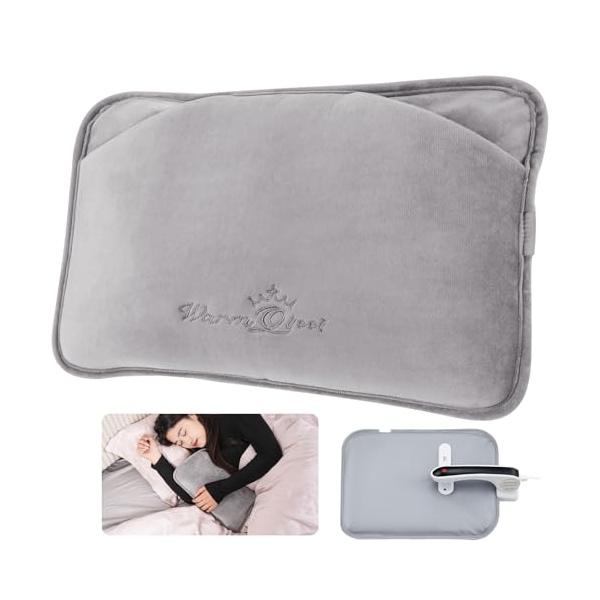 Lサイズ・ ライトグレーライトグレー/-/CR-C・Style:Lサイズ・ ライトグレー・充電式湯たんぽ・大きめサイズ・長時間保温2025に新登場する充電湯たんぽは、通常のゆたんぽよりも体積が大きく、保温時間が長く、冬の暖かさ効果が高い。約...