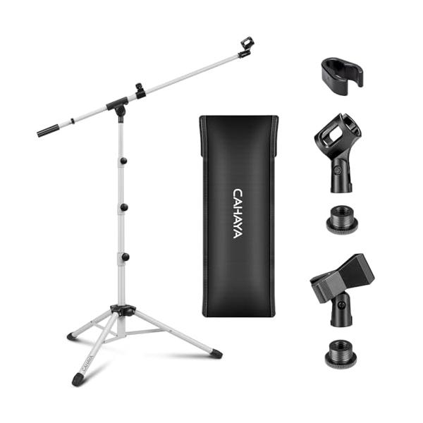 持ち運びホワイト/-/CY0239-1・Color:ホワイト・パッケージ個数:1・安定性抜群の三脚ベース一般的なスタンドより脚が大きく広がる設計で、高い安定感を実現。中空構造の脚部が荷重を分散し、ぐらつきや振動を軽減します。さらに滑り止め付...