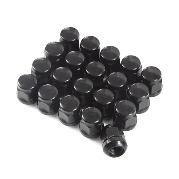 球面座「20個」ブラック/球面座 M12×P1.5 20個/-・Size:球面座 M12×P1.5 20個Color:ブラック・M12 × P1.5 × 19HEX ホンダ車純正ホイール球面座ナット・スチールにＣＮＣ旋盤、フライス加工され、...