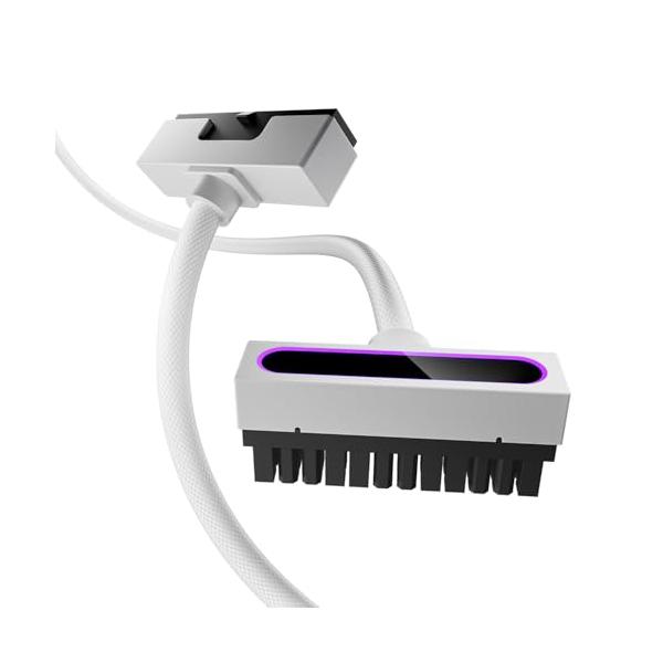 ホワイト/24ピン/Hydrus・Color:ホワイトSize:24ピン・パッケージ個数:1・モデル：HYDRUS-24PIN-WHITE、30cm長、ブラック、マザーボード24ピンインターフェース用24ピンコネクター、5V 3ピンARGB...