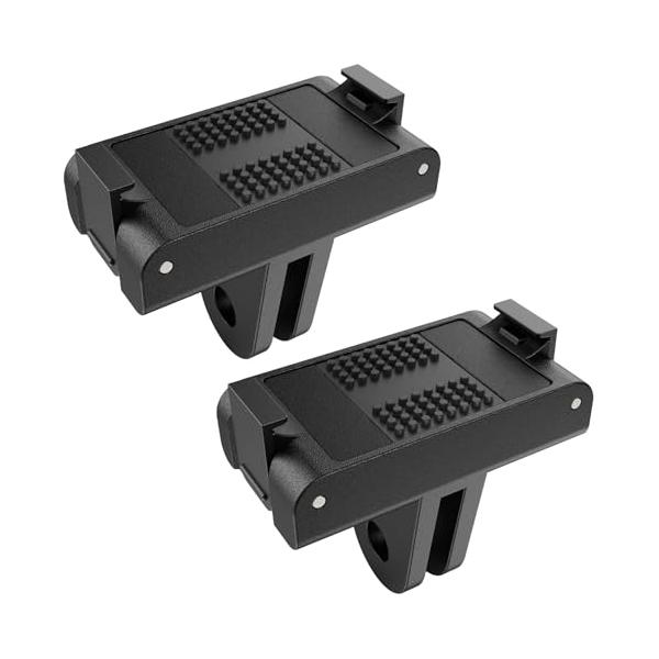 2枚セット/-/-・Color:2枚セット・セット内容：2枚セット。 サイズ：40*22*30mm。・材質：プラスチック、ステンレス鋼、シリコン。 カラー：ブラック。・互換性：Osmo Action 3、Osmo Action 4、Osmo...