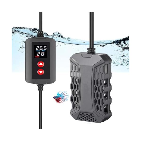 グレー/-/Q100・PatternName:100W・パッケージ個数:1・QOSEREN水槽用 ヒーター：石英防爆ガラス加熱材を使用し、密封安全保護カバーも付き、空気中に出た時の作動停止機能が付いており、空焼きを防ぐことができて、もっと安...