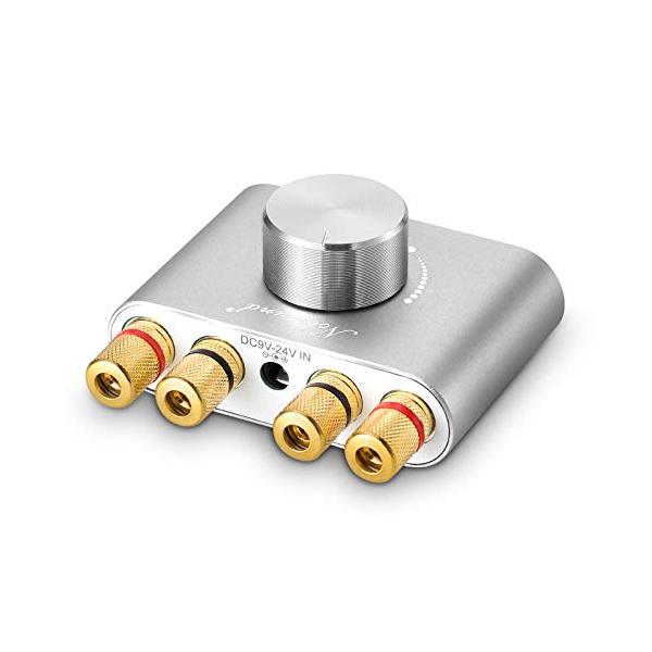 シルバー/-/NS-01G Pro・Color:シルバー・パッケージ個数:1・Bluetoothレシーバーとパワーアンプ(Headphone Amplifier)の2-In-1アンプです。スマホなど無線でスピーカに繋がります。・ミニサイズだ...