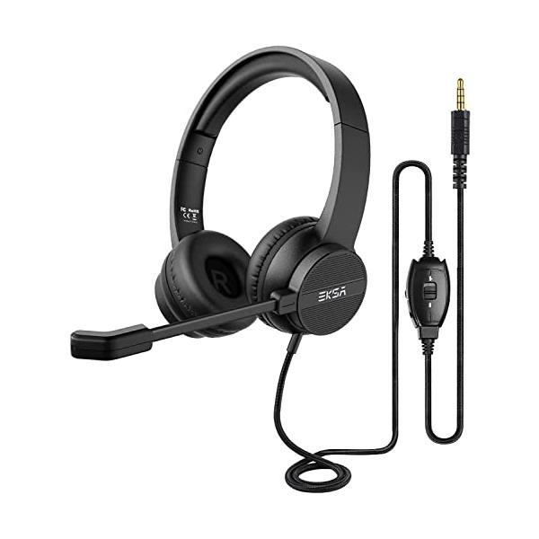 3.5mm・ブラック 標準 H12・・Style:3.5mm・高音質ステレオヘッドセットワイドバンドサウンド3.5mmジャック接続のPC用ヘッドホンにより、しっかり聞こえる40mm大型ドライバーユニットを採用したことで、クリアな通話を実現で...