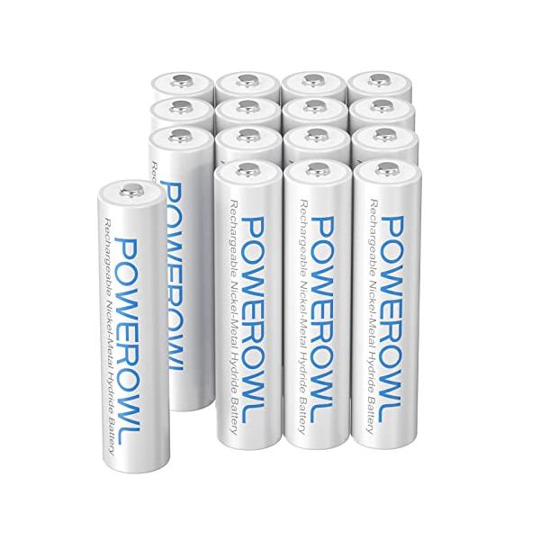 ・単4形16個パック 単4形16個パック AAA1000・・Color:単4形16個パック・大容量単4充電電池1箱にニッケル水素電池が16個入っていて、複数回電池を購入するという面倒を避ける。電池容量は1000 mAhで、大容量で長時間使用...