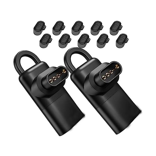 ブラック/2個/Garmin変換アダプター・Size:2個Color:ブラック・対応機種汎用GarminApproach S70/Forerunner 265/265S/255S/255S Music/255/255 Music/955/9...