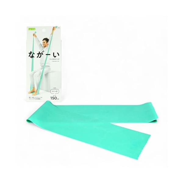 150×12cmグリーン/150cmハード/120×15cm/3B-3056・Color:グリーン/150cmハード・La-VIE「ながーいフィットネスバンド ハード」は、長さ150cmのロングタイプで、肩・背中・太もも・ふくらはぎなど広範...