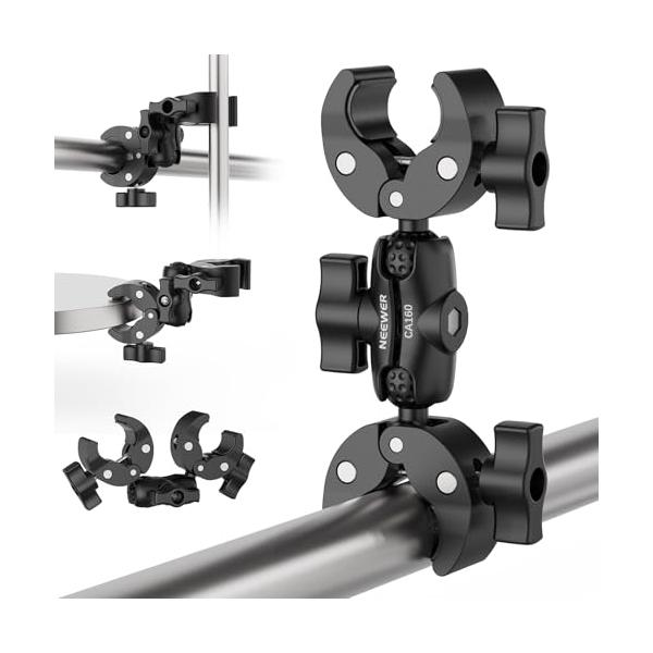 CA160ブラック/-/CA160・Style:CA160・パッケージ個数:1・スーパークランプ付きマジックアームマジックアームは、両端にスーパークランプと360°ボールヘッドを搭載し、デバイスをしっかりと固定しながら簡単に位置調整で、写真...