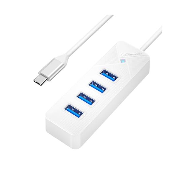 Type C+USB3.0*4(白)/-/GGM-PG4U-U3-015-PACK・Color:Type C+USB3.0*4(白)・ 進化版4ポートハブUSB3.0の高速転送ハブを4ポート搭載し、 最大5Gbpsのデータ転送速度によりHD...