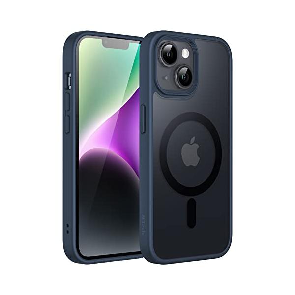 ストームブルー/iPhone 14 6.1インチ/3970C・Color:ストームブルー・[超マグネット吸着] 磁力で充電器に強力吸着。一度スナップすると、決して滑ることはありません。ウォレット、リングホルダー、パワー バンクなど、すべての...