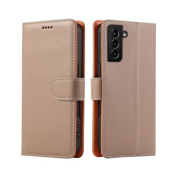アプリコット/Galaxy S21/Galaxy S21・Size:Galaxy S21Color:アプリコット・★適用型番：Galaxy S21(6.2インチ) シンプルながらユニークなデザインでレジャーはもちろん、ビジネスにも適していま...