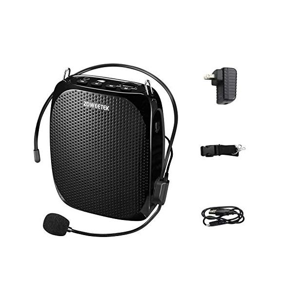 ブラック/18.3 x 5.8 x 14.2 cm/ZW-Z258・Color:ブラック・パッケージ個数:358・優れた音質：大きな声で話したい時には、メガホンを長く持っていると疲れてしまうので、喉を守るためにもZOWEETEK拡声器がお勧...