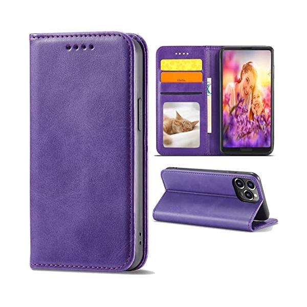 手帳型パープル/For iPhone 13 Pro/For iPhone 13 Pro・Size:For iPhone 13 ProColor:パープル・対応機種: iPhone 13 Pro 用手帳型ケース (6.1 インチ対応）・?素材...