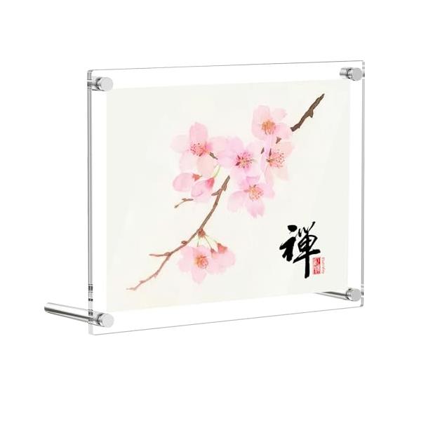 スタイリッシュ透明/色紙額182x212mm/-・Size:色紙額182x212mm・パッケージ個数:1・高透明＆高級感アクリルガラスより軽量で割れにくい高透明アクリル板を採用し、美しい仕上がりと優れた耐久性を両立。作品本来の色味をクリアに...