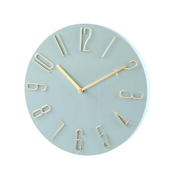 ヴィクトリアングリーン/30cm/Nbdeal・Color:グリーンSize:30cm・機能：時刻を自動で修正する電波時計（ステップムーブメント）、シンプルなたたずまいを意識した2針仕様（時分針のみ），薄型デザイン、立体文字、・材質 : 本...