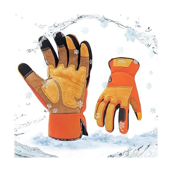 オレンジ-冬/M/-・Size:MColor:オレンジ-冬・パッケージ個数:1・多用途園芸作業、造園、植え込み、施肥、剪定、庭仕事、庭いじり、除草、草刈り、枝の掃除、摘み取り、ピッキング、バラ剪定、DIY、軽作業、および野外活動に最適です・...