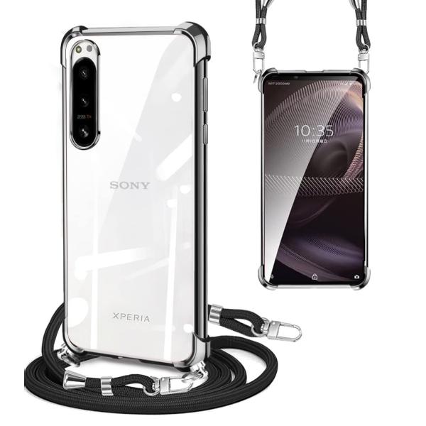 クリア・ブラック Xperia 5 III/SO-53B SOG05 ・・Size:Xperia 5 III/SO-53B SOG05Color:ブラック・対応機種Xperia 5 III/SO-53B SOG05 インチ対応なので、機種を...