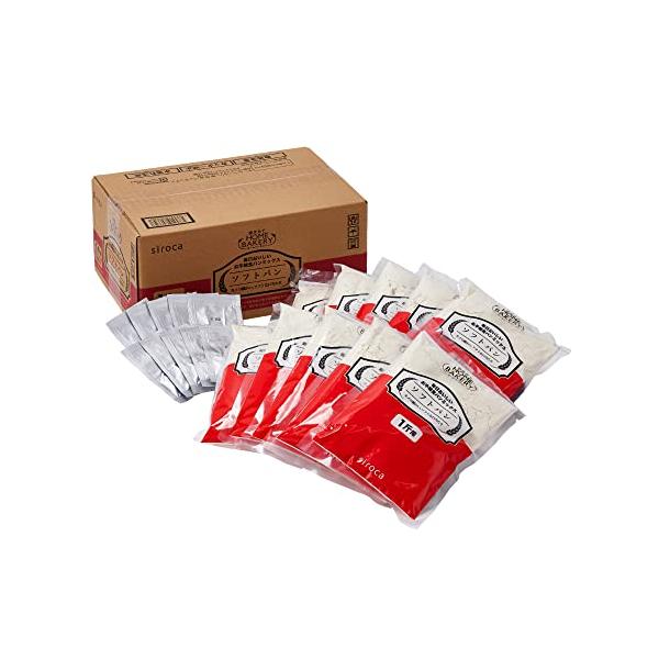 ホワイト/1斤×10袋/SHB-MIX1270・パッケージ個数:1・サイズ:W27.8×D18.9×H12.6cm・本体重量(kg):2.625・原材料:(パンミックス)小麦粉、砂糖、植物油脂、脱脂粉乳、食塩、植物性たん白、乾燥全卵/乳化剤...