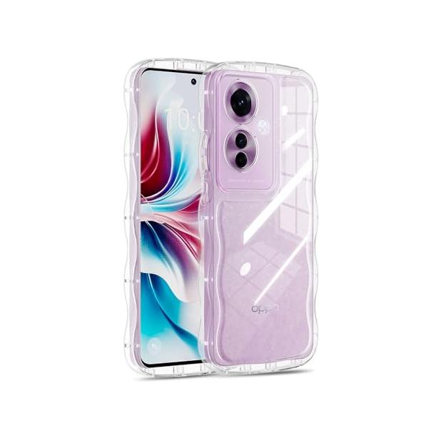 クリア/OPPO Reno11 A/OPPO Reno 11a・対応機種：OPPO Reno11 A 専用ケース・★高品質素材?衝撃吸収柔らかいTPU素材で設計され、耐衝撃性と耐傷性に優れています。OPPO Reno11 Aンにより強い多重...