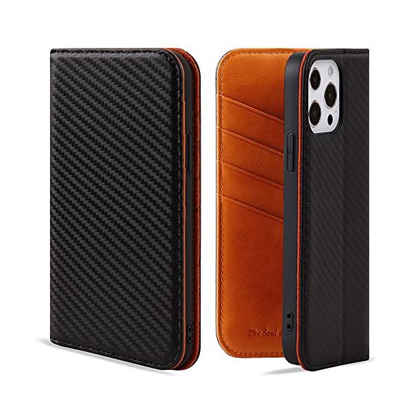 ヘンナ(カーボンレザー)/iPhone 13 Pro Max/-・Color:ヘンナ(カーボンレザー)・携帯ケース対応機種iPhone 13 ProMax (6.7インチ、2021年発売)★対応機種と画面サイズをよくご確認のうえ、ご購入いた...