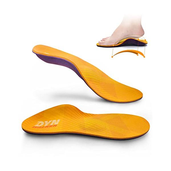 インソールオレンジ、パープル/XS: ( 240 - 245 )/-・Size:XS: ( 240 - 245 )・パッケージ個数:1・?疼痛緩和足底筋膜炎、扁平足、外反母趾、踵の捻挫、アキレス腱炎、過度の内反などでお悩みの方に朗報！ Dy...