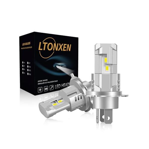 -/-/H4・Model:H4・CSPチップ搭載LTONXENは32pcsの高品質LEDチップを搭載し、ビーム幅が広くなり、ビーム距離が遠くなり、独特な光量と優れた視認性があります。夜間、車を運転する時、道路は暗く、郊外には明かりがなく、歩...