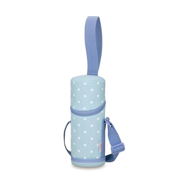 ドットブルー/350~400ml用/APG-352 D-BL・Color:ドットブルーSize:350~400ml用・パッケージ個数:1・マイボトルを手軽に持ち運べるポーチ。ハンディでもショルダーでも。・適応サイズ:高さ16.5cm~19....