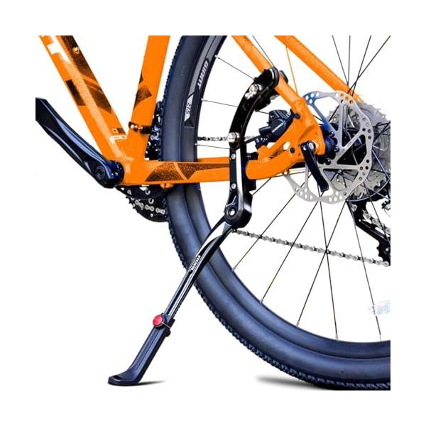 ブラック/-/KJ-56S・??高い互換性：この自転車駐車ラックはマウンテンバイク、ロードバイク、電動自転車などに適しており、24?28インチのサイズの自転車に適しています。ロードバイク、オフロードバイク、マウンテンバイクなど、あらゆるタイ...