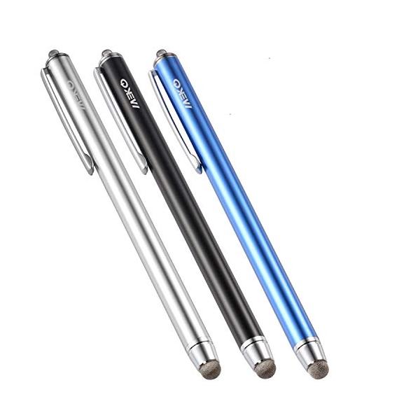 ・ブラック/シルバー/ブルー 6MMペン先 ・・Size:6MMペン先Color:ブラック/シルバー/ブルー・商品詳細◆ペン先は高感度な導電繊維を採用し、ゴム製と比べて滑りと反応性がもっとよく、操作性や耐久性ももっと優れます。◆ステンレス鋼...