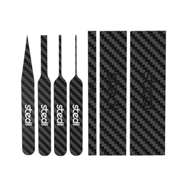 サンドペーパー用カーボンプレート-/Carbon plate for sandpaper/MS-D2-D4・Style:サンドペーパー用カーボンプレート・パッケージ個数:1・高品質素材：サンディングプレートはカーボンファイバー素材でできてお...