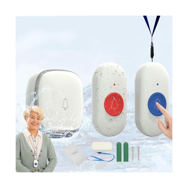 -/-/受信機1個+送信機2個・Model:受信機1個+送信機2個・パッケージ個数:1・緊急連絡呼び鈴 この呼び鈴は高齢者や障害者のために設計されており、緊急時に助けを求め、救助時間を節約します。ご不便な時、コールボタンを押して介護者/家族...