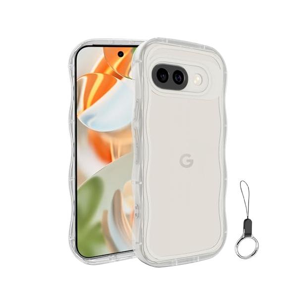 クリア/Google Pixel 9A/Google Pixel 9A・Size:Google Pixel 9AColor:クリア・★対応電話モデルGoogle Pixel 9A（6.3インチ）スマートフォン専用保護カバー。ご注文を確認する...