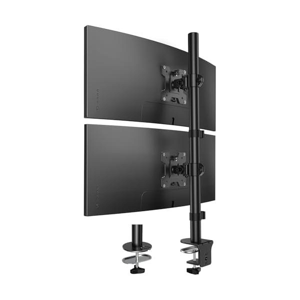 ブラック/-/HNHM5B・ご購入前のチェックポイント(1)モニターのサイズが17〜32インチ以内、重量が8kg以内。 (2)モニターのVESA（背面のネジ穴の間隔）が75x75mmまたは100x100mm。 (3)クランプ式の場合はデスク...