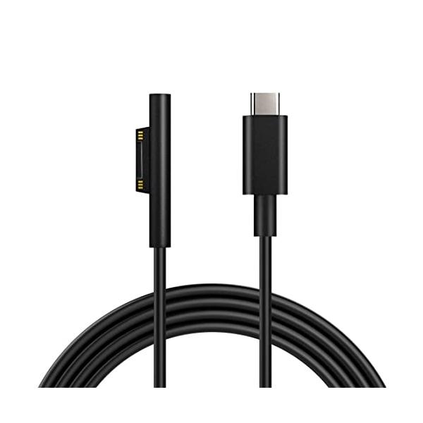 ブラック/1.8m/BT18・Size:1.8mColor:ブラック・?ご注意?本アダプターは45w、15v以上のPD対応充電器が必要です。PD機能を用いた充電器を必ず使用してください。一部の PD充電器は45w、15v出力がないためアダプ...