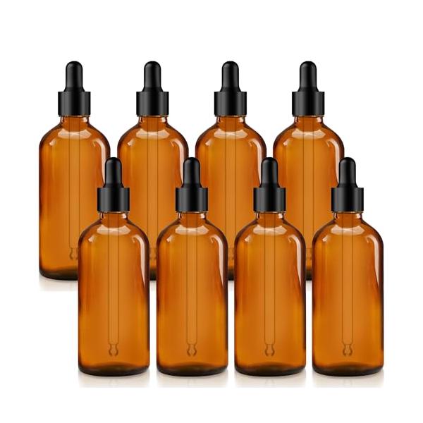 ブラウン/100ml-8/WDJP-DB-100ML-8-AMBER・Color:ブラウンSize:100ml-8・100ml茶色遮光瓶スポイトスポイト 瓶 100ml は茶色です、エッセンシャルオイルを紫外線から保護するように設計されてい...