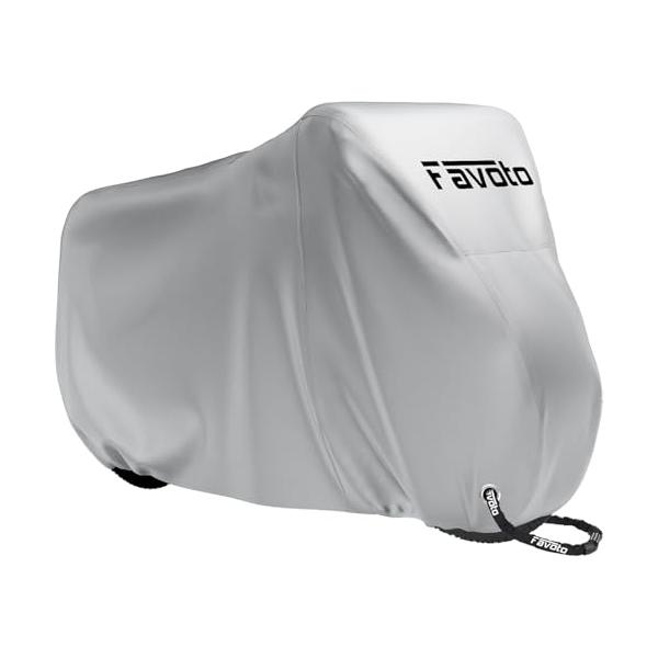 シルバー/-/シルバー・Color:シルバー・パッケージ個数:1・210Dオックスフォード生地丈夫でやわらかい210Dオックスフォード生地を使用しており、厚手で破れにくいです。風雨、埃、紫外線によるダメージから自転車を守ります。・撥水加工＆...