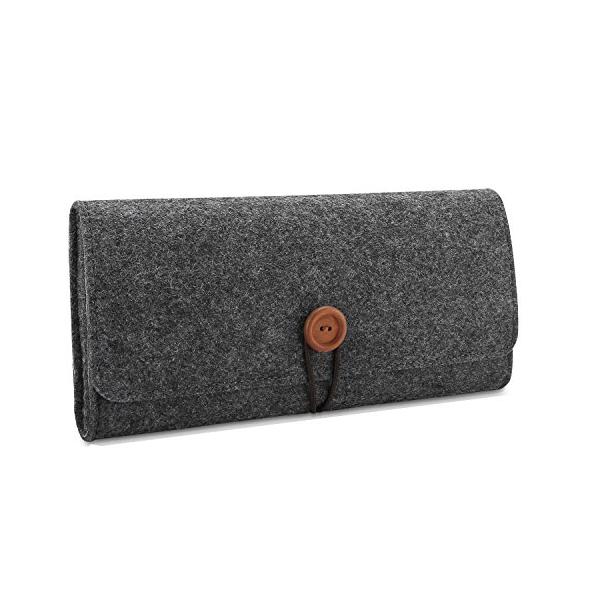 フェルトブラック/Nintendo Switch/VC-Felt-Switch-Black・Color:フェルトブラック・パッケージ個数:1・寸法: 25.4×11.9×3.17cm(10×4.7×1.25 インチ) 重量：約0.5kg; ...