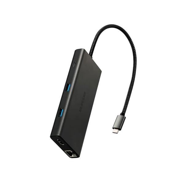 10-in-1グレー/-/DST-W03・Style:10-in-1・パッケージ個数:1・USB 10Gbps(USB3.2(Gen2))対応のUSB Type-C(TM)ポートを搭載したドッキングステーションです。ノートパソコンへ給電でき...