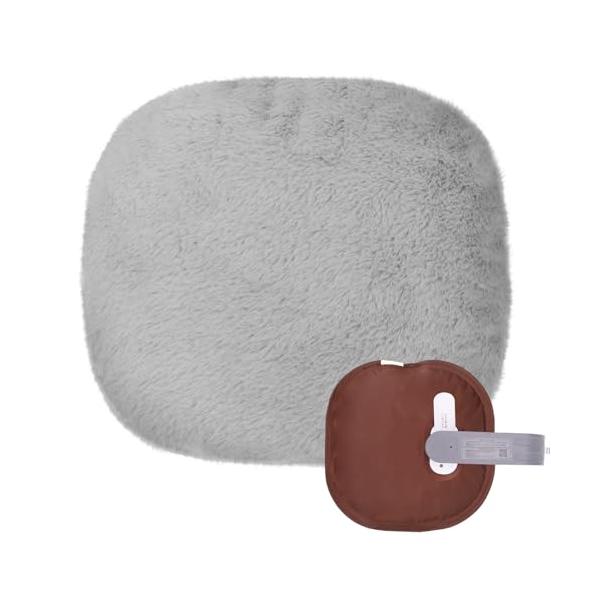 グレー/23.5×23.5cm/CR-D・Color:グレー・7分で超高速充電・最大12時間保温コードレス充電式湯たんぽなので、どこでも使えます！7分の充電で布団の中で約10〜12時間、またお腹や腰に当てれば約4〜8時間保温、じんわりあたた...