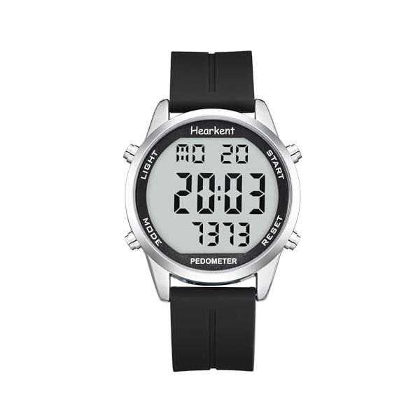 Koriブラック/-/C4-H5RO-J169・Color:ブラック・シンプルな歩数計ウォッチこのクラシックな歩数計ウォッチは、アプリも、携帯電話への接続も、充電も必要ありません。スマートフォンなしで独立して動作するシンプルなフィットネスト...