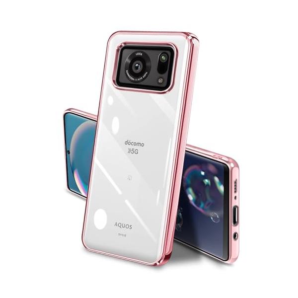 ローズゴールド/AQUOS R6/AQUOS R6・Size:AQUOS R6Color:ローズゴールド・耐衝撃&amp;360°全面保護高耐衝撃構造で作られ、熟練の技術に裏付けられたクッション加工、落下衝撃を全方位吸収し、期待に裏切らない...