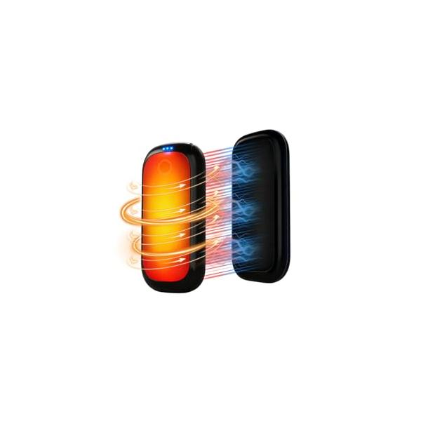 ブラック/-/GT2502・パッケージ個数:1・二合一磁気充電式カイロ分離式構造により、左右別々に使用できるのはもちろん、磁気吸着で一体型としてもご利用いただけます。外出先で両手を同時に温めるほか、友人やカップルで共有して使用できる理想的な...