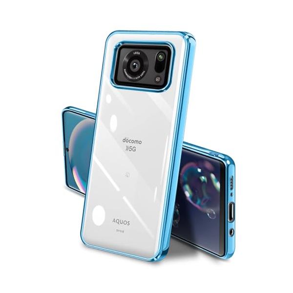 ブルー/AQUOS R6/AQUOS R6・Size:AQUOS R6Color:ブルー・耐衝撃&amp;360°全面保護高耐衝撃構造で作られ、熟練の技術に裏付けられたクッション加工、落下衝撃を全方位吸収し、期待に裏切らない頑丈さを持つ。四...