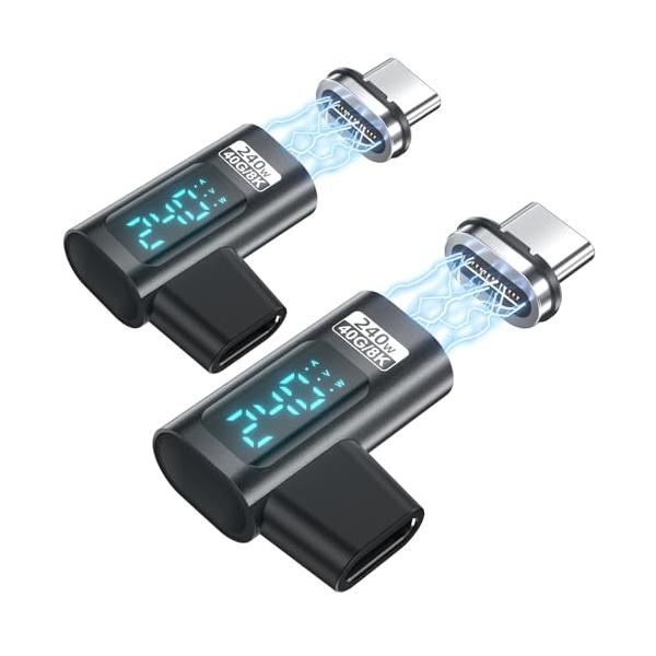 Digital display-Rightブラック/-/XCD-5075・Style:Digital display-Right・パッケージ個数:1・[スマートパワーデジタルディスプレイ] USB C磁気アダプター内蔵デジタルディスプレイは...