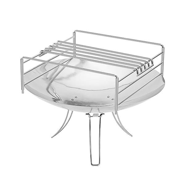 五徳+ロストル/ファイアーディスク（直径40cm）専用（普通タイプ）/ST202308・Size:ファイアーディスク（直径40cm）専用（普通タイプ）Color:五徳+ロストル・簡単な組み立てColeman（コールマン）焚き火台特製のステン...