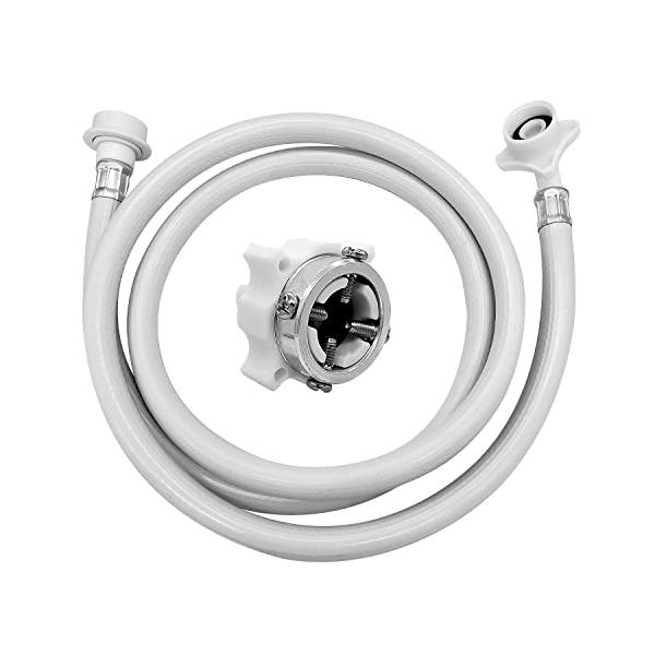 白/10M/HS-10M・Size:10M・パッケージ個数:1・梱包内容10Ｍ全自動洗濯機用給水ホース×1、元口付きx1・材質弊社の洗濯機給水ホースがPVCとポリエステルを採用して、柔らかくて硬化せず、耐久性があります。3層厚み設計でパイプ...