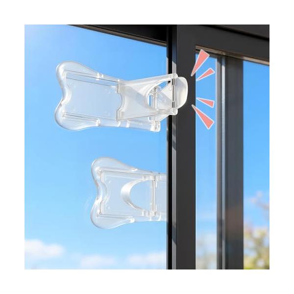 透明 4個入り/-/-・Color:透明 4個入り・商品仕様サイズ：長さ7cm×幅4.2cm（※注意：隙間は7mm以内の家具に適用できません。 ）　セット：４個入り　カラー：透明色・子供のいたずら防止に 子供のためにより安全な環境を作ります...